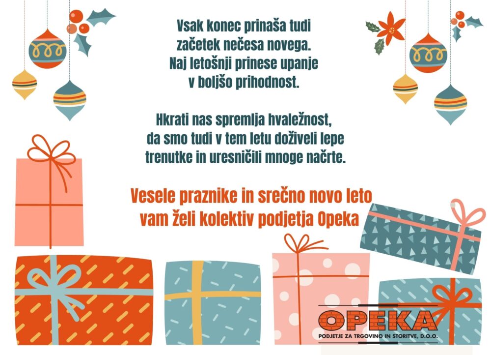 SREČNO NOVO LETO 2023 - Opeka